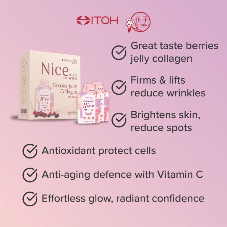 [Bundle of 2] ITOH HANAKO NICE Berries Jelly Collagen 6000MG – Ascenshopee