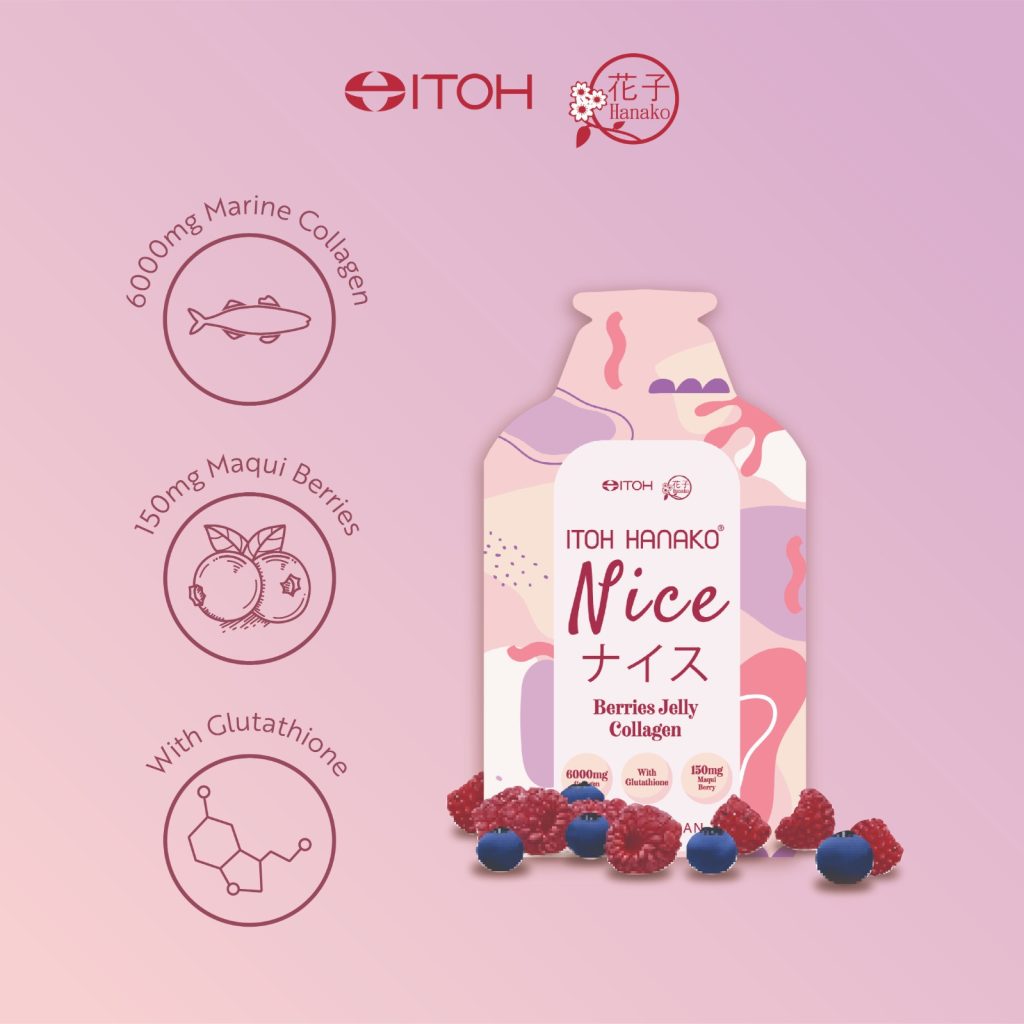 [Bundle of 2] ITOH HANAKO NICE Berries Jelly Collagen 6000MG – Ascenshopee